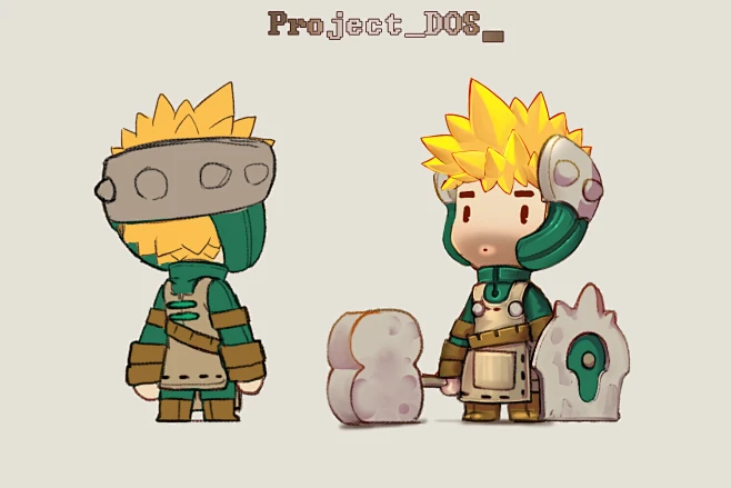Project DOS - Character Illust & Concept Art, Kyu Sung Kim : Project ...