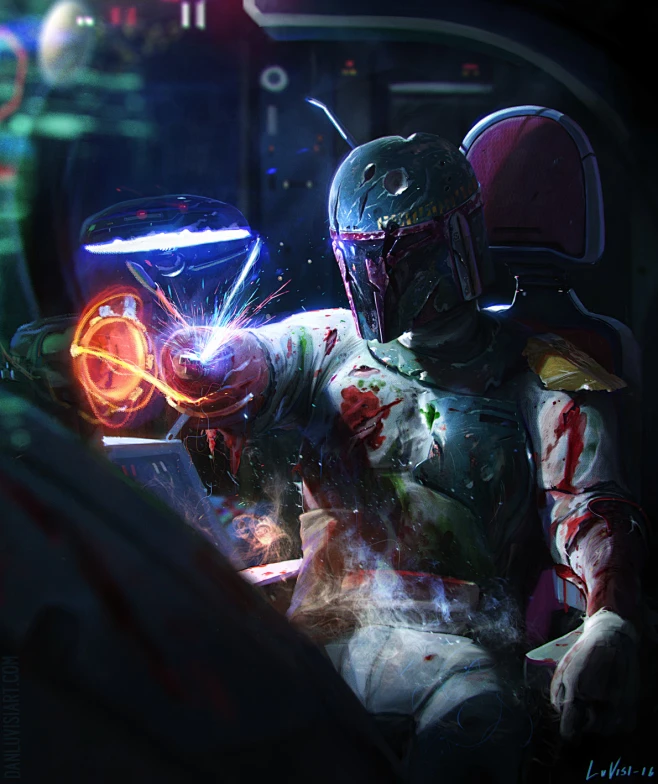 科幻场景气氛图科幻原画科幻场景原画来自cgbook.cn (2476)-花瓣网