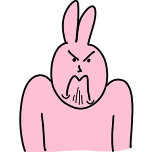 My friend rabbit - Sticker 8-花瓣网