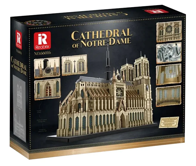巴黎圣母院（Cathedral of Notre-Dame）（臻砖科技Reobrix 66016） : 巴黎圣母院（Cathedral of ...
