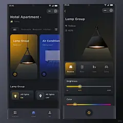 Figma hmi ui design UI/UX user interface-花瓣网
