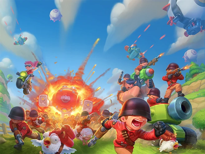 Fieldrunners Attack! Illustrations : These are some illustrations I ...