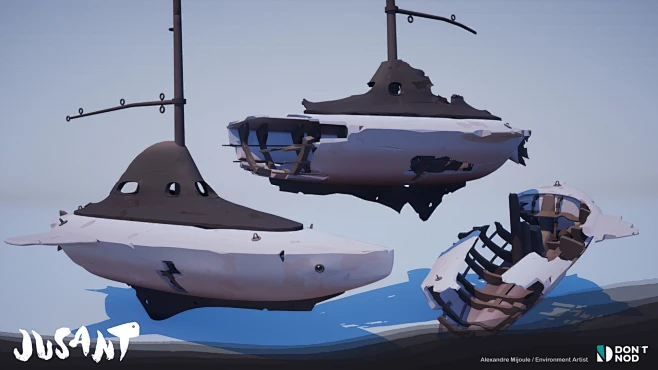 Jusant - Props-花瓣网