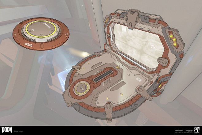 Doom 2016 Machine props, Bryan Flynn : Doom 2016 Machine props by Bryan ...