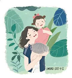 imiko的插画-原创，绘本，插画，生活，亲子图片大全-imiko的插画-原创，绘本，插画，生活，亲子高清好看的图片--花瓣竹雨2020的画板