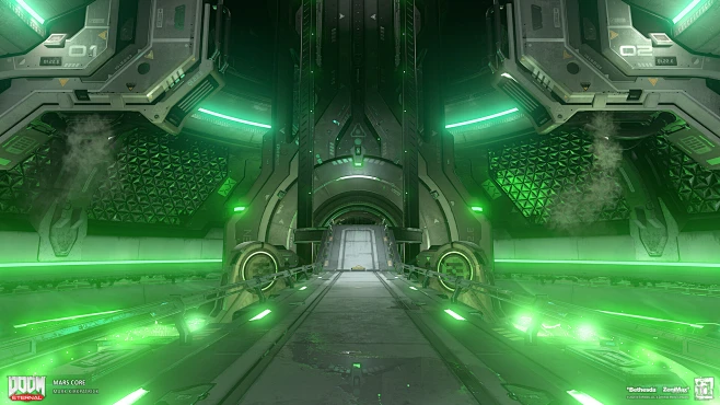 Doom Eternal - Mars Core, Mark Kirkpatrick : Doom Eternal (2020) Mars ...