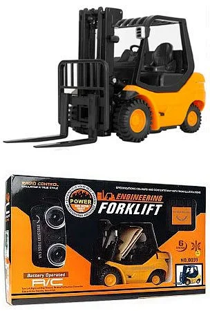 Amazon.com: RC Forklift with Lifting Arm Radio Remote Controlled Mini ...