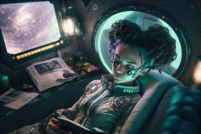 photorealistic body photography of a kpop alien girl waking up in her ...