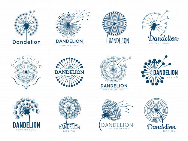 蒲公英logo标志矢量图素材