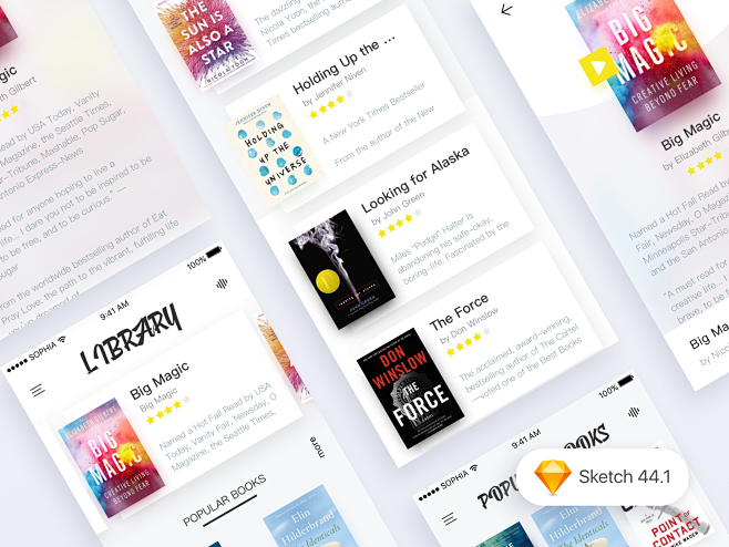 Books App Concept04