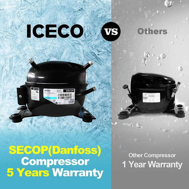 Amazon.com: ICECO VL45 Portable Refrigerator with SECOP Compressor ...