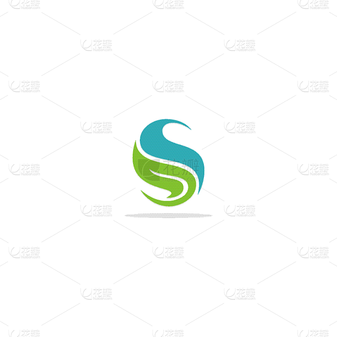 s initial green leaf logo