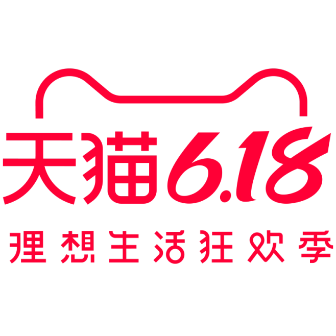 天猫618活动logo-花瓣网