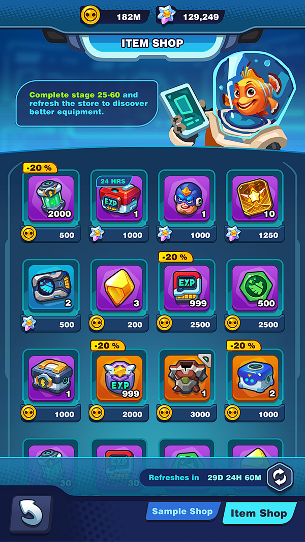 2020 Game UI Design Abandoned Game Project on Behance