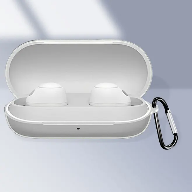 Transparent Tpu Full Protection Earphone Charging Box Case For Sony Wf ...