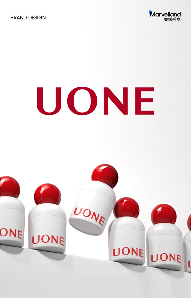 原创 |UONE品牌及包装全案设计 - 小红书图片_摄影-个护/彩妆场景拍摄图片素材-花瓣网