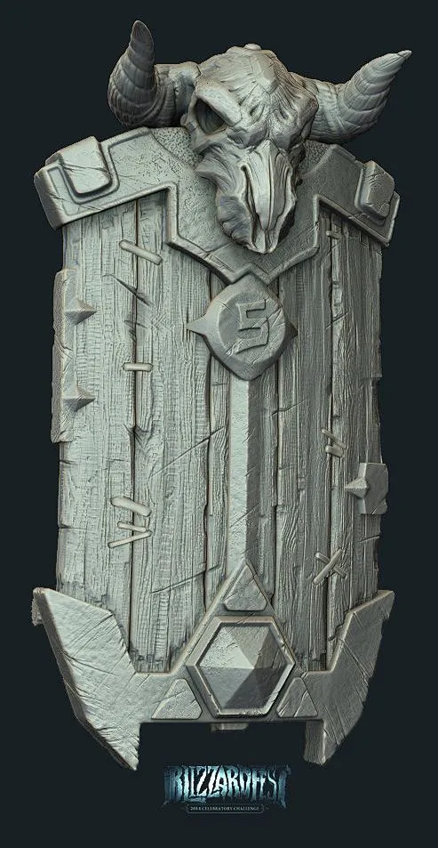 Hank_ZC - BlizzardFest - 3d - Sen'jin Shieldmasta（troll）-花瓣网