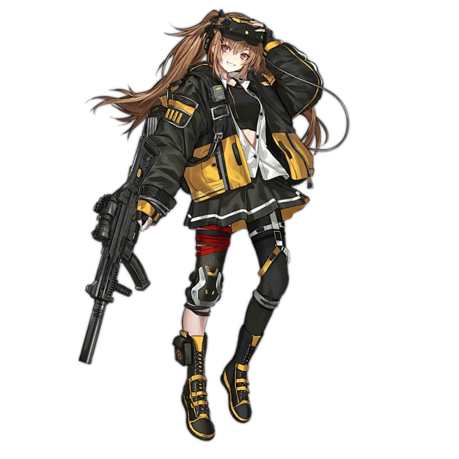 【少女前线】UMP9-花瓣网
