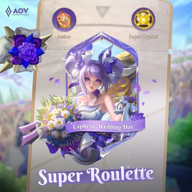 Ikuti Super Roulette dan dapatkan Skin terbaru Capheny Wedding Day! . Pada minggu ini, kita ...