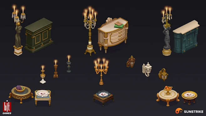 Living room environment objects-花瓣网