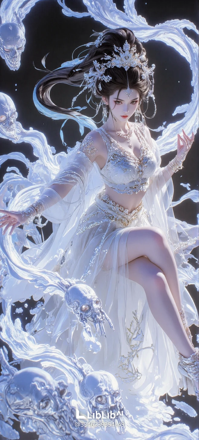 F.1水墨武侠-LoRA-Hongke-LiblibAI-花瓣网