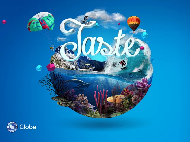 Taste : Branding for the Dining Hall of The Globe Tower. -花瓣网