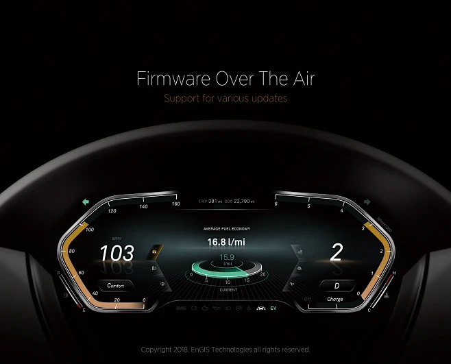cluster Headunit navigation Adas ux graphic design GUI car application-花瓣网