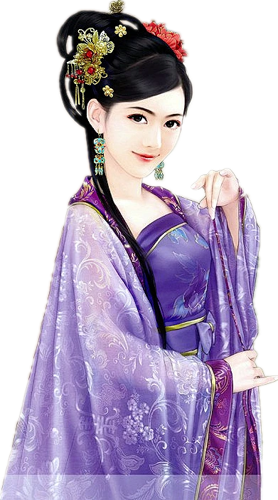 古风立绘 免扣人物-花瓣网