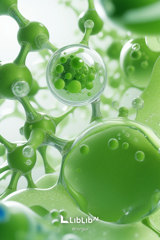 美妆分子泡泡-LoRA-Hongke-LiblibAI-花瓣网