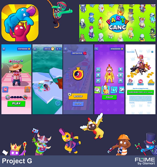 Hypercasual Projects 2-花瓣网