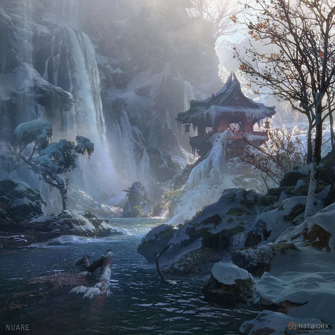 中国风写实场景气氛图来自cgbook.cn (87)-花瓣网