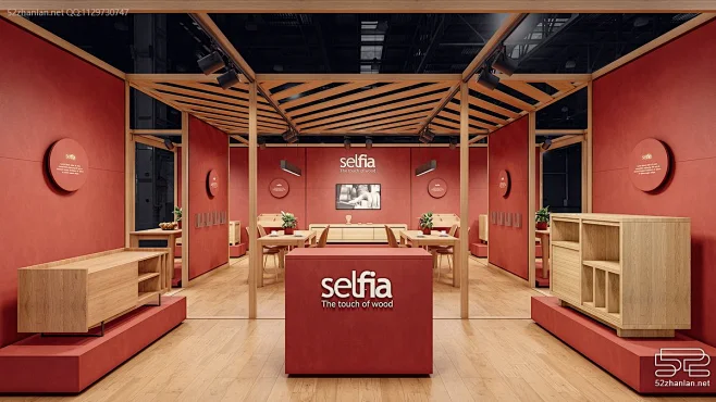 【selfia】展台设计分享 - 52展览设计图片_简洁图片素材-花瓣网