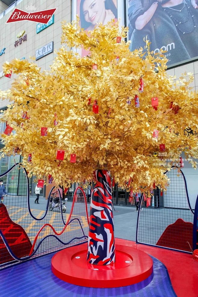 百威啤酒虎虎生威快闪店-花瓣网