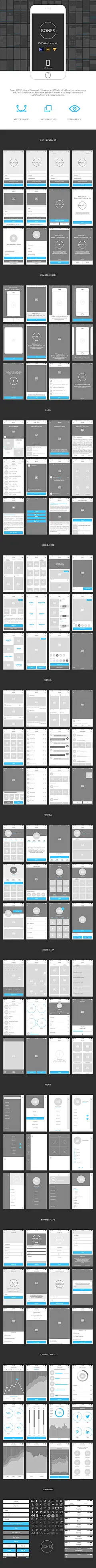wireframes图片大全-wireframes高清好看的图片--花瓣Maxime（唛愢美）的画板