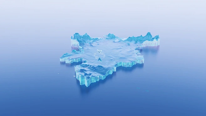 3D地图数据可视化设计合集-动效-UICN用户体验设计平台-花瓣网