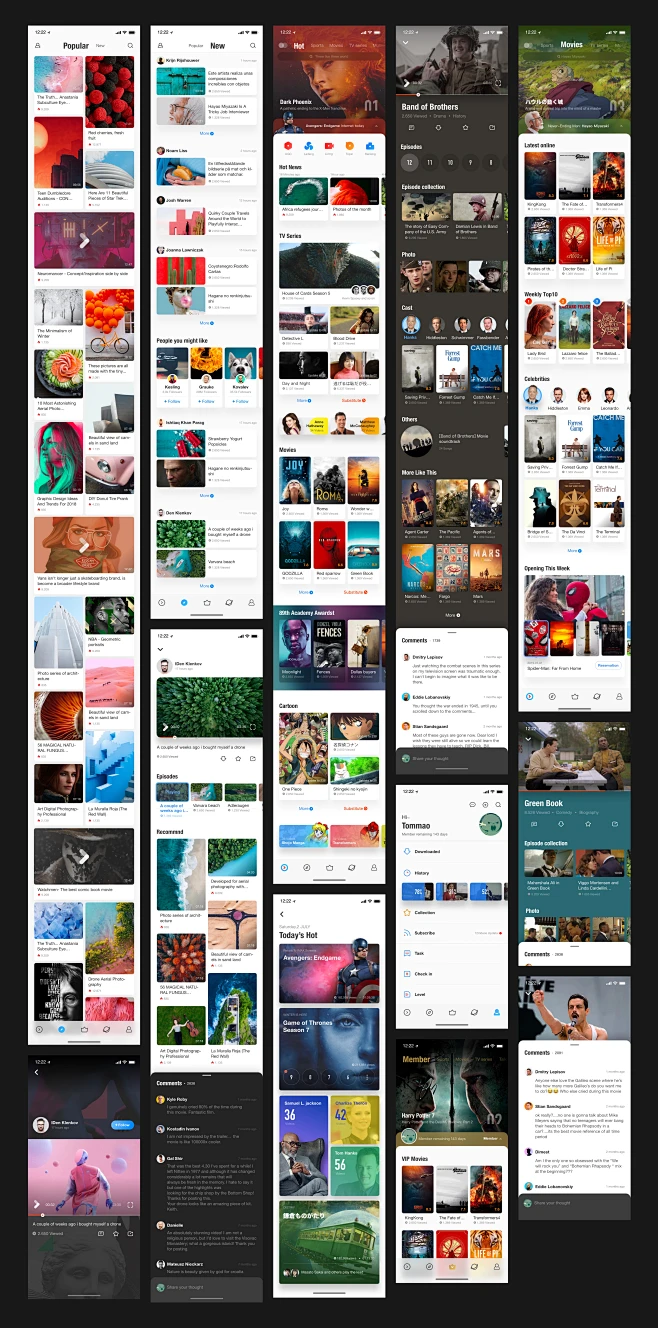 UI APP 采集@GrayKam-花瓣网