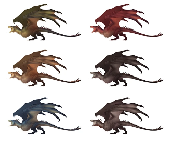 Random Dragons-花瓣网