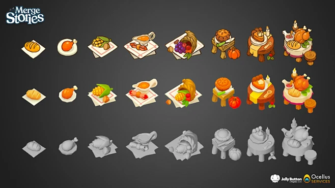 Merge Stories - Daisy & Quest Items-花瓣网