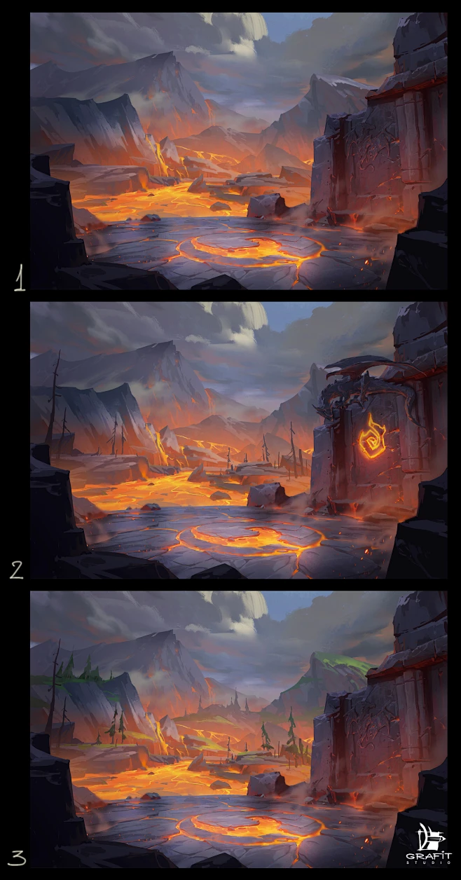 Background Environment Art - Wild Rift-花瓣网