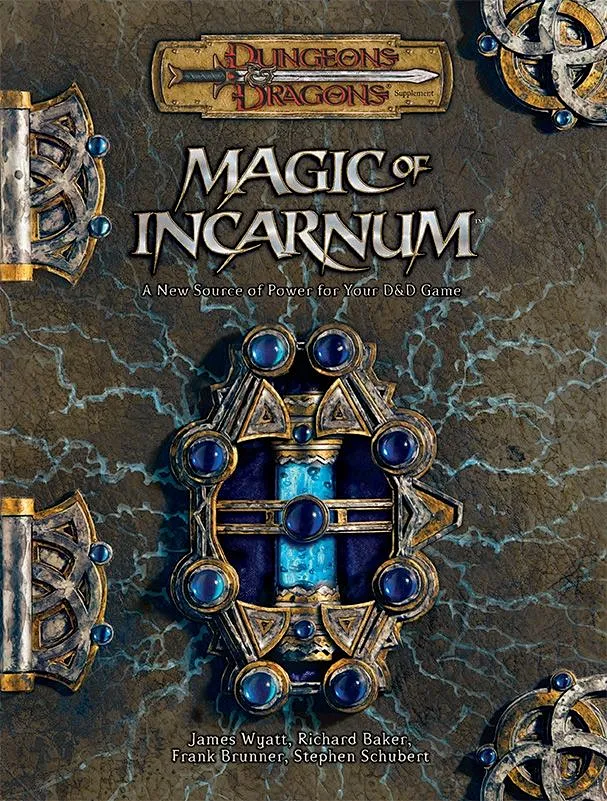 Magic of Incarnum (3.5) | Book cover and interior art for Dungeons and ...