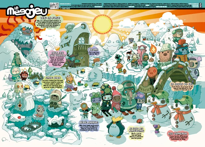 Fabien_Mense 角色 场景 Agito Cosmos（彩漫） 含（Baptiste_Gaubert，Benoi_野苼_新浪博客-花瓣网