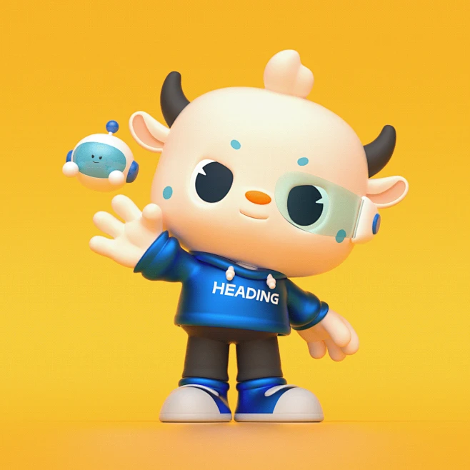 HEADING Brand IP Image Design 海鼎品牌IP形象设计-小匠-花瓣网