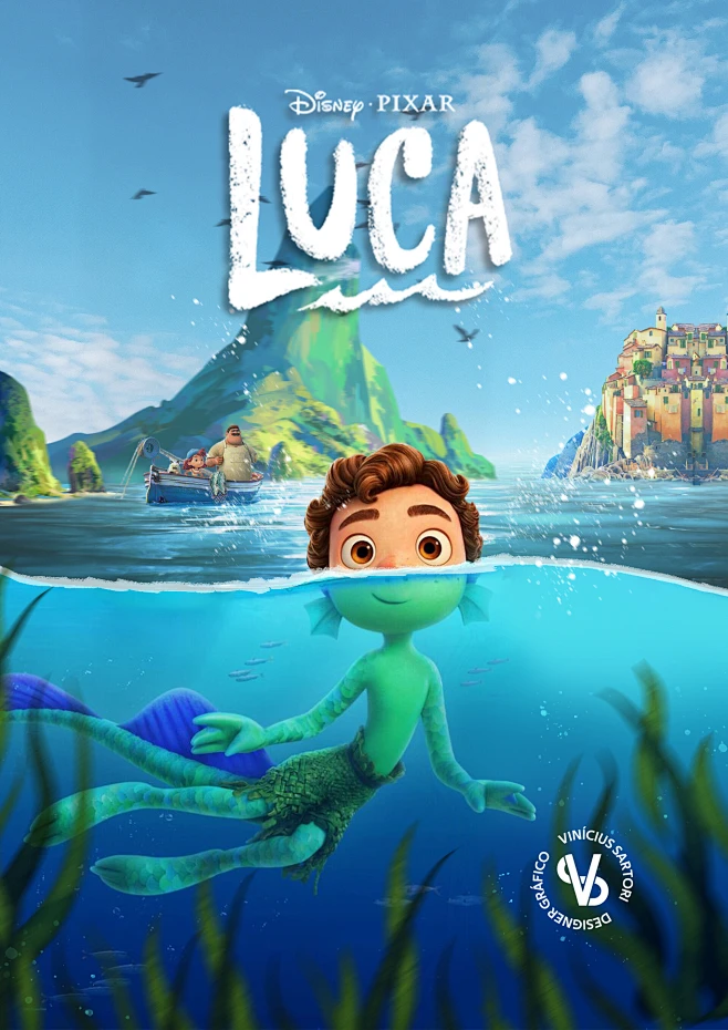 {电影系列}Luca （夏日有晴天）-花瓣网