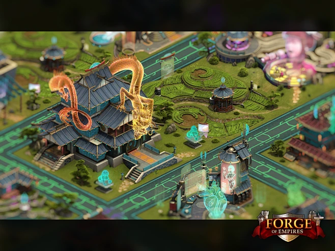 Forge of Empires : Virtual Future-花瓣网