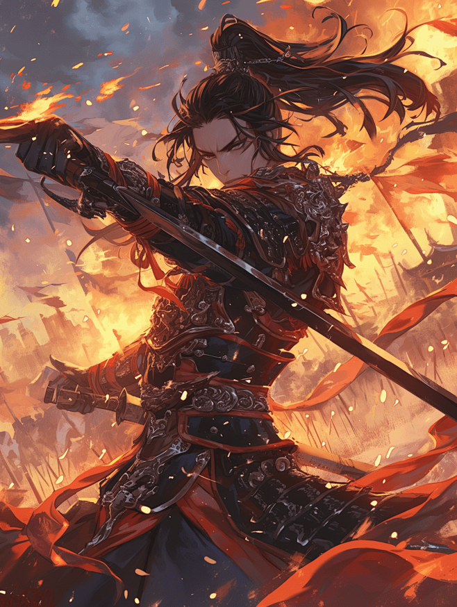 男频历史战争古风 | Ai绘画 @叙叙叙叙白