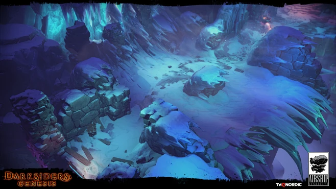 Icebind Cavern, John Stamos : For Icebind Cavern, I was responsible for ...