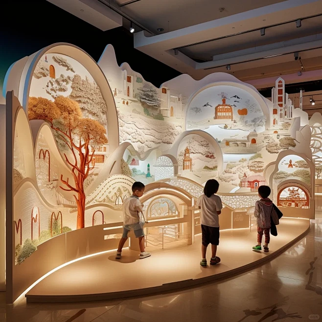 剪纸博物馆-花瓣网