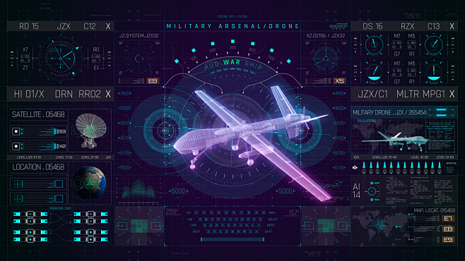 HUD UI PRO : HUD UI design and animation-花瓣网