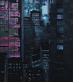 风景-花瓣网|陪你做生活的设计师 | 斯插画师概念艺术家6VCR的像素作品 twi：sixveeceear