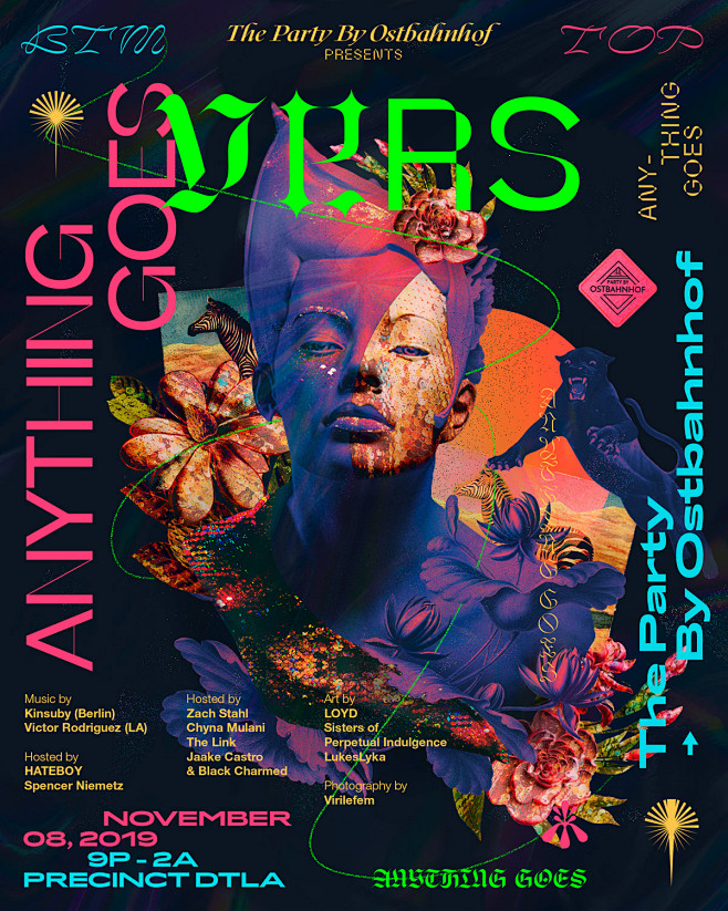 [淘宝购买] 21款潮流炫酷迷幻音乐海报标题徽标Logo设计艺术装饰英文字体素材 Angello Torres Use Font Pack插图5